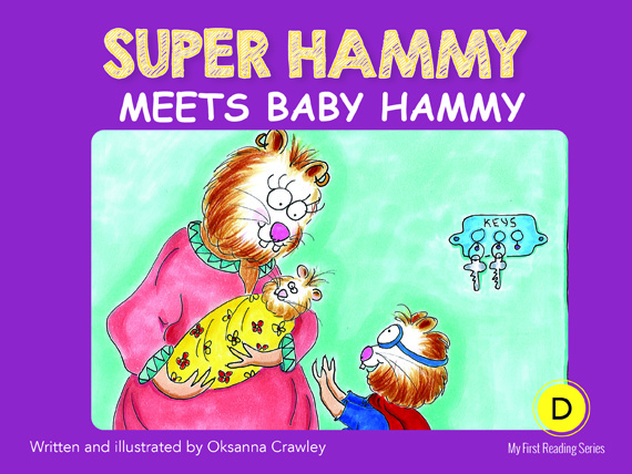 Super Hammy 2 超级憨米 (15本书 3个级别阅读+扫码音频) 送平台学习账号一年 – DC Canada Reading Program